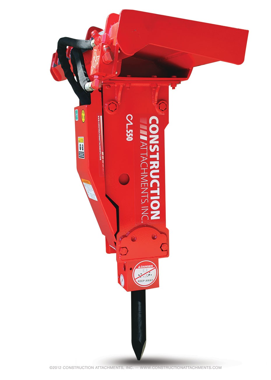 Construction Attachments Inc. Hydraulic Breaker for 4,000-15,000 LBS ...